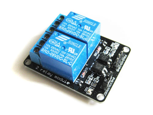 2 канальный модуль реле 5v для Arduino Pic Arm Avr