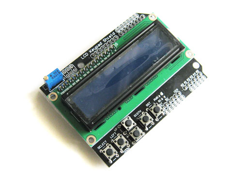 Lcd Keypad Shield модуль Arduino с 1602 ЖК дисплеем